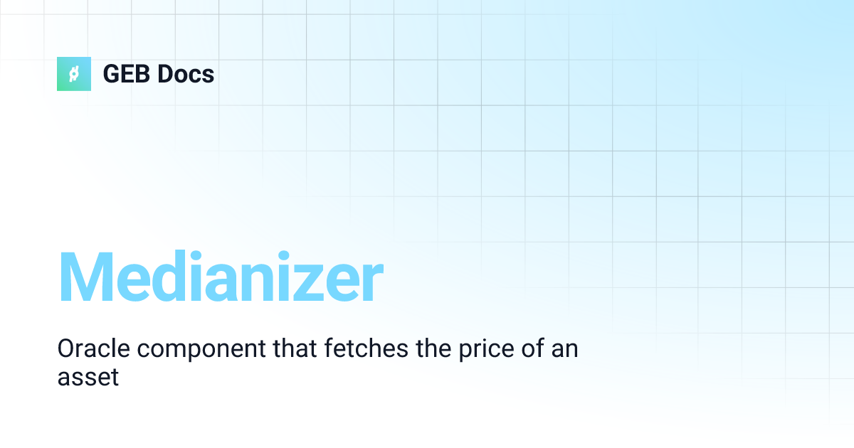 Medianizer | GEB Docs
